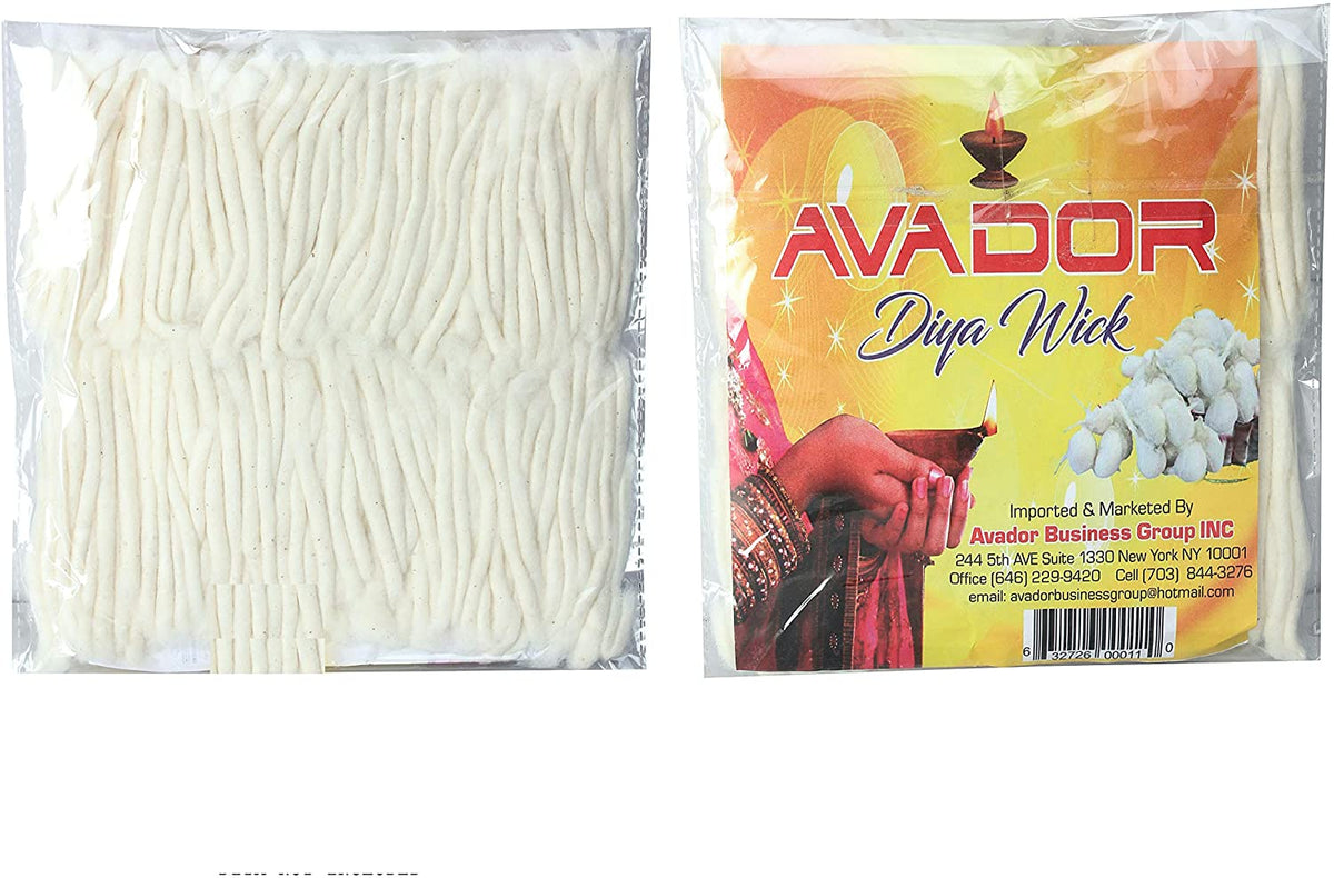 Hand Rolled Cotton Diya Wicks Big Set of 5 – Avador Business Group Inc.